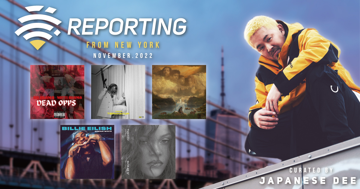 JAPANESE DEEがNY最前線クラブヒットをリポート「Reporting From New York (November.2022)」