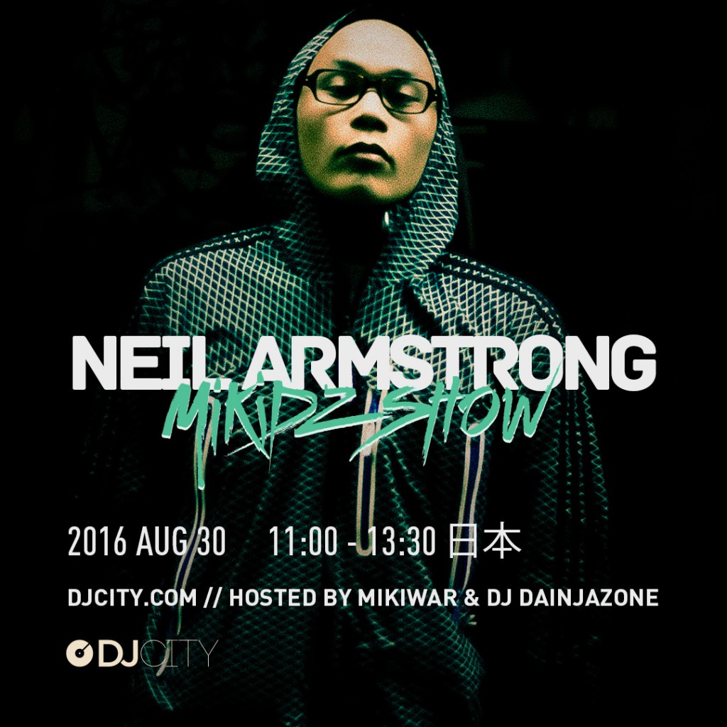 DJ Neil Armstrongが次回のMikiDz Showに登場
